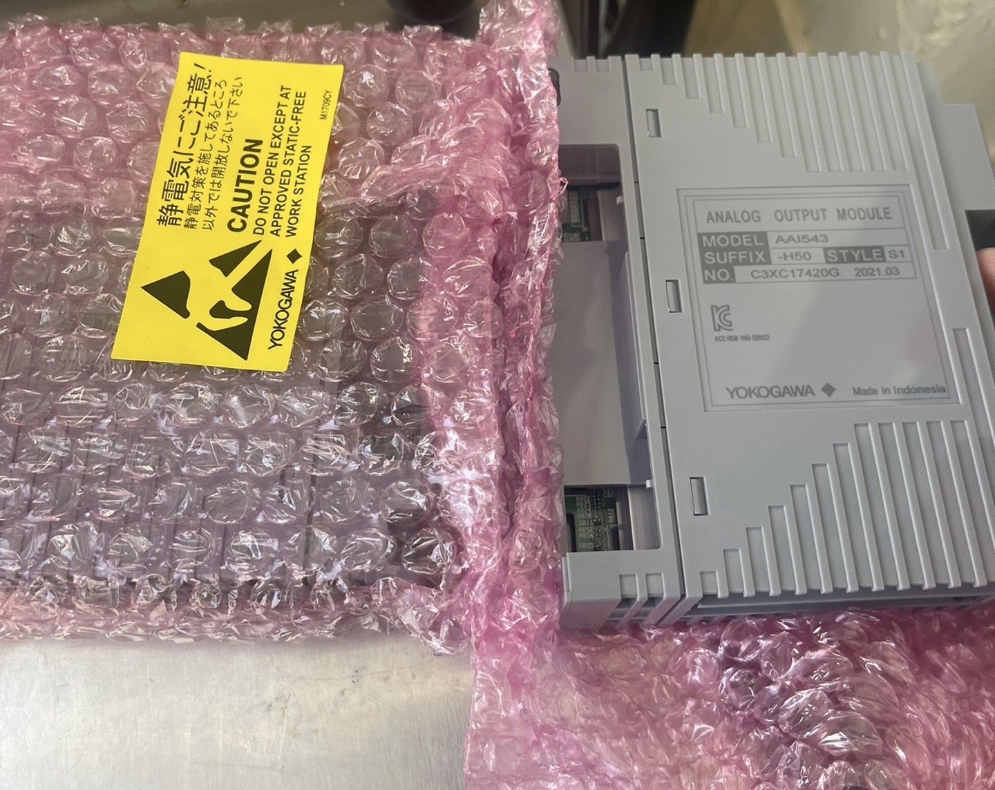 AAI543-S50 Yokogawa DCS Moudle AAI543 Analog Output Module 4 To 20 MA ...