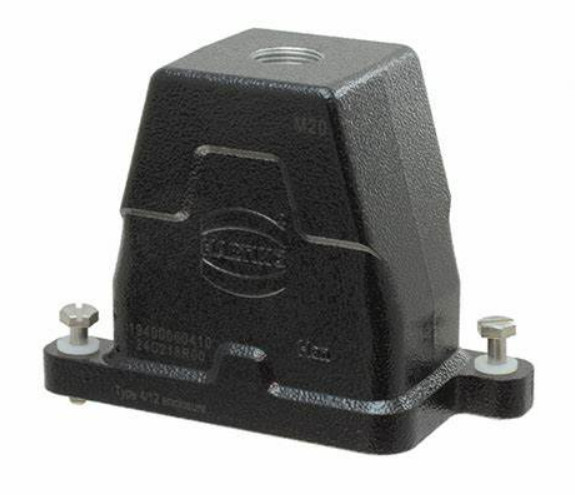 19400060410 Harting Han 6HPR Hood Top Entry M20 Screw Lock