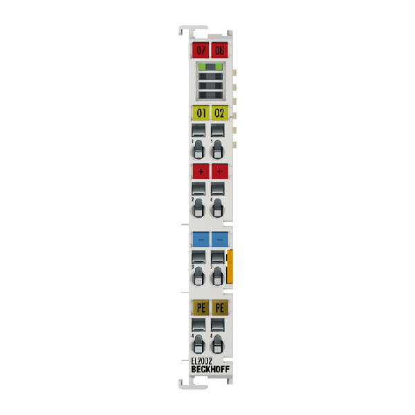EL2002 Beckhoff | EtherCAT Terminal, 2-channel digital output, 24 V DC ...