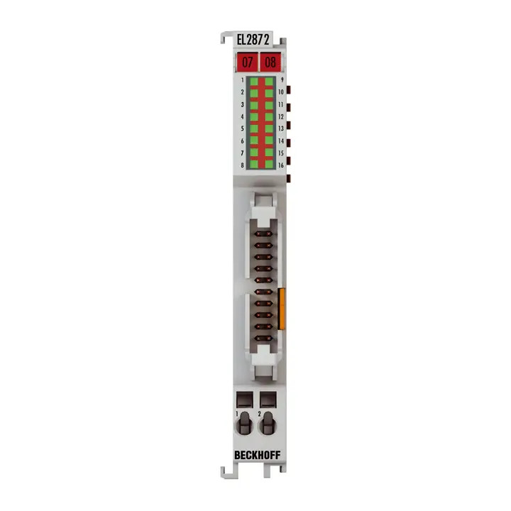 Beckhoff EL2872 | EtherCAT Terminal, 16-channel digital output, 24 V DC ...