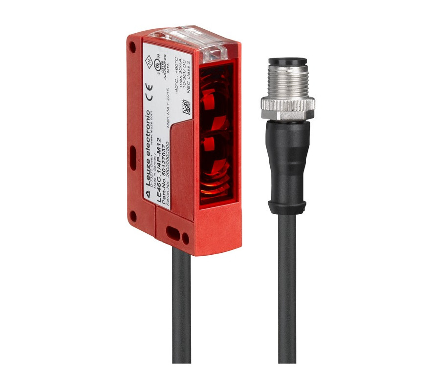 LEUZE HT46CI/4P-200-M12 Photoelectric Sensor | 200mm Range | IP67 ...