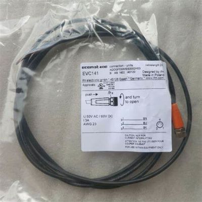EVC141 IFM Female cordset Industrial Automation Silicon Foil Resistive ...